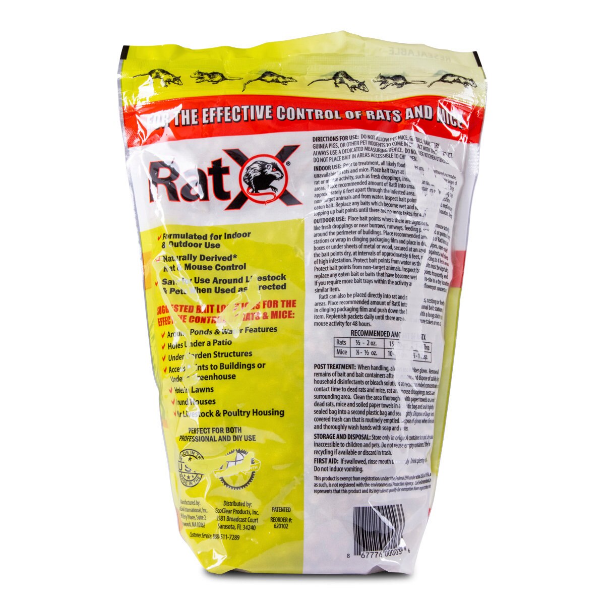 Ratx 3 lb. Rat & Mouse Control | SiteOne