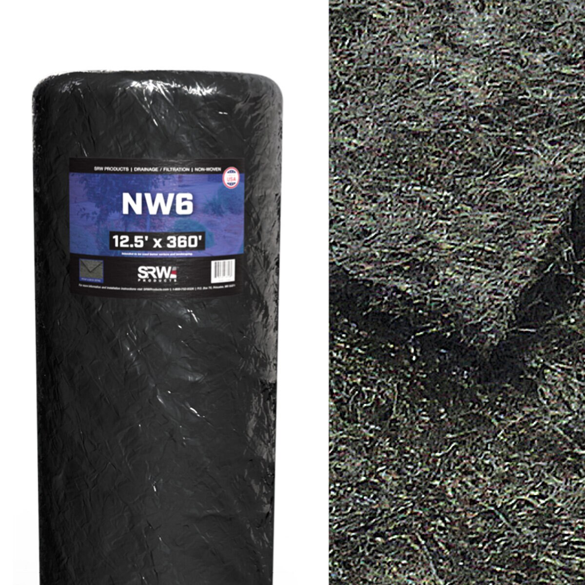 SRW NW6 Non Woven Drainage & Filtration Fabric 15 ft. x | SiteOne