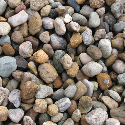 Bagged Iowa Rainbow Rock Gravel 1-1/2 in. (1/2 cu. ft. | SiteOne