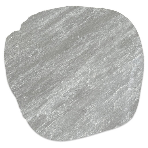 Solstice Stepping Stone Castle Grey Sandstone 18 in. | SiteOne