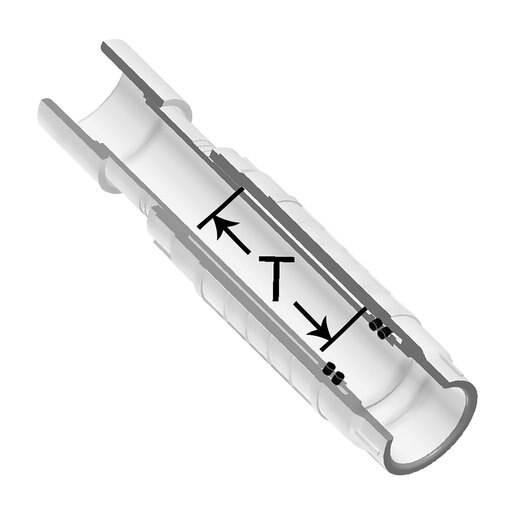 Spears PVC Expansion Repair Coupling 3/4 in. Socket x S | SiteOne
