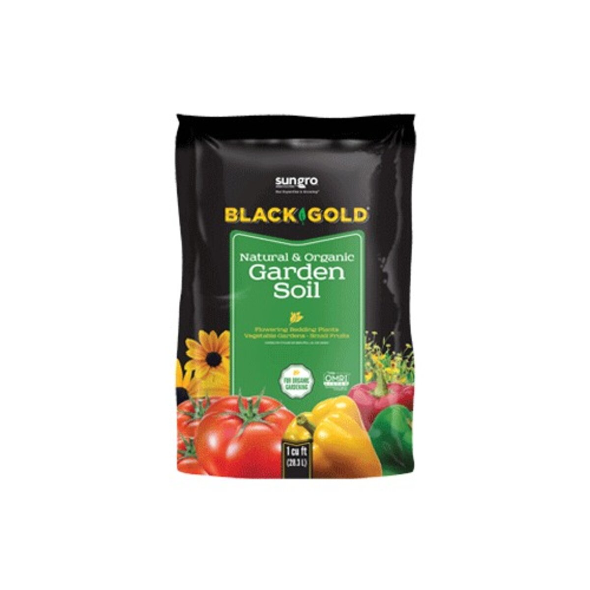 Black Gold Natural & Organic Garden Soil 1 cu. ft. Bag | SiteOne