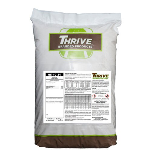 THRIVE Granular Fertilizer 5-10-31 A/C 10% Fe 50 lb. | SiteOne