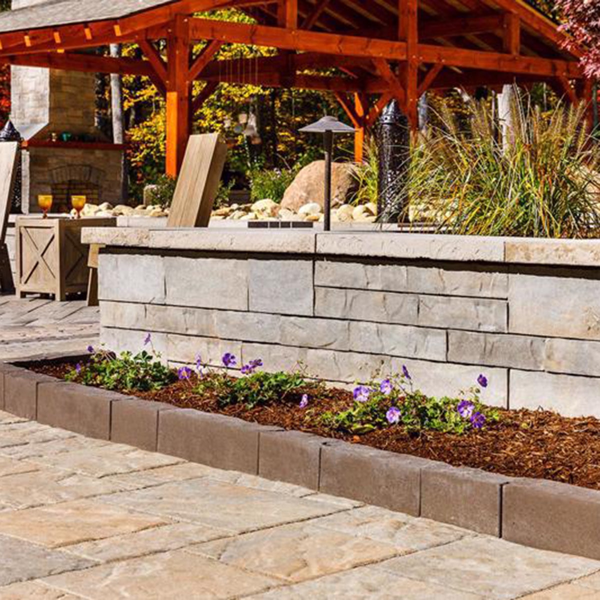 Techo-Bloc Brandon Edge Chestnut Brown (140.75 ln. ft./ | SiteOne