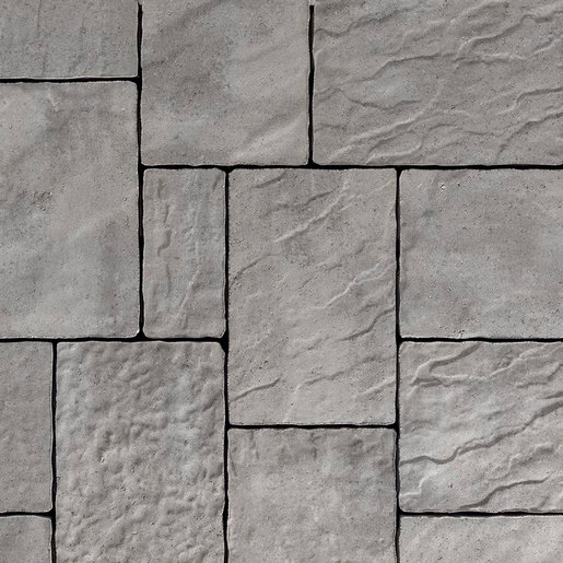 Techo-Bloc Mista Random Paver Shale Grey (116.2 sq. ft. | SiteOne