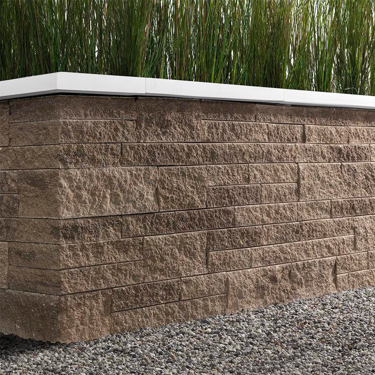 Techo-Bloc Mini-Creta Architectural Pillar Chestnut Bro | SiteOne