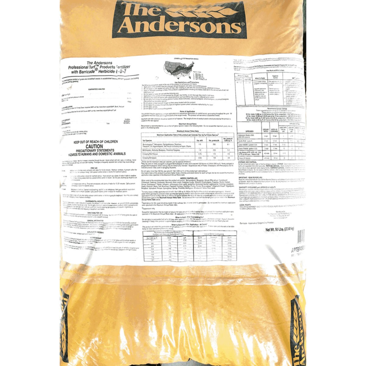 The Andersons Fertilizer w/ Barricade 0-0-7 50 lb. | SiteOne