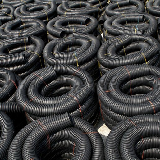 Timewell Solid Single Wall Pipe 6 in. x 100 ft. | SiteOne