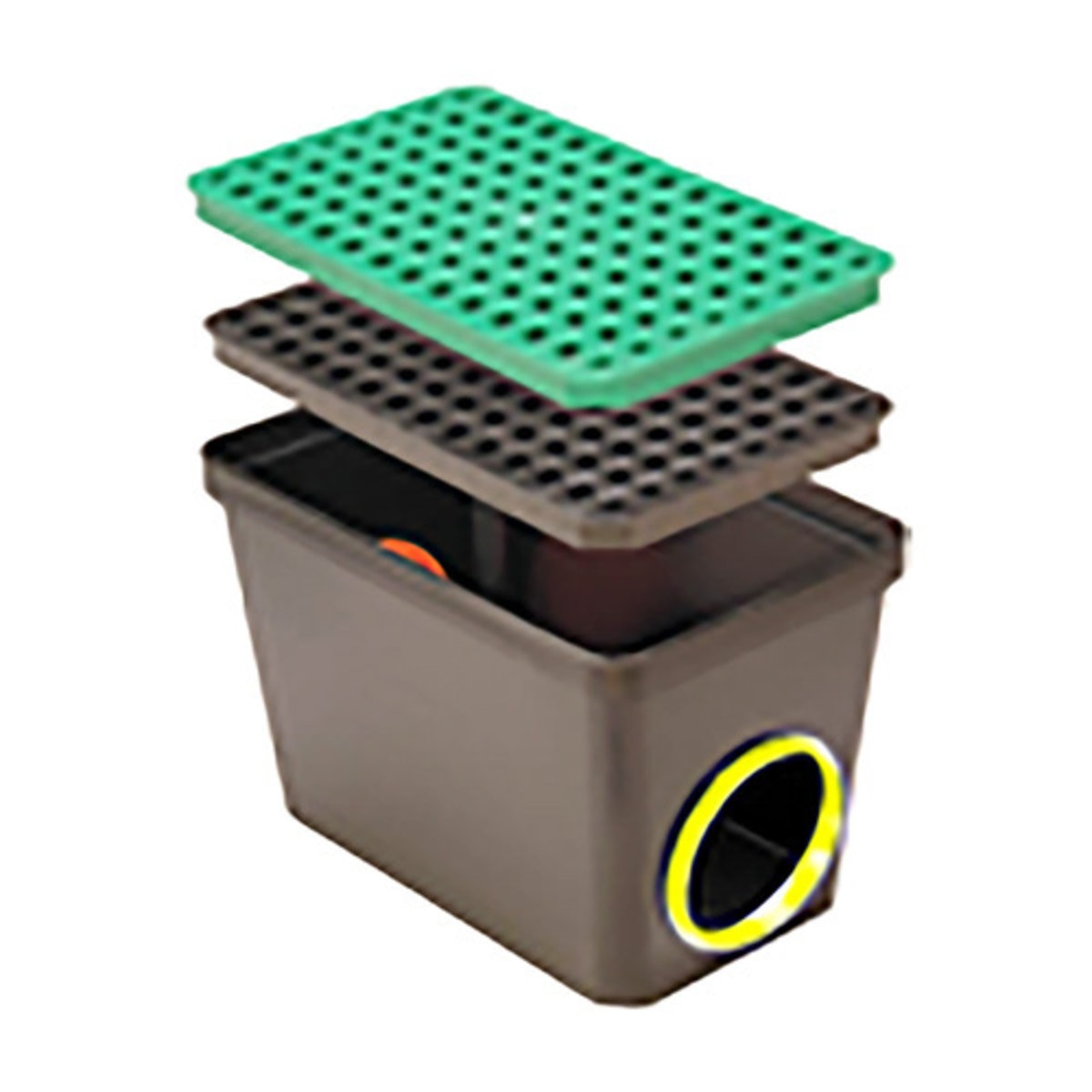 Tuf-Tite 4-Way Basin 9 in. x 14 in. w/ Black Grate & P- | SiteOne