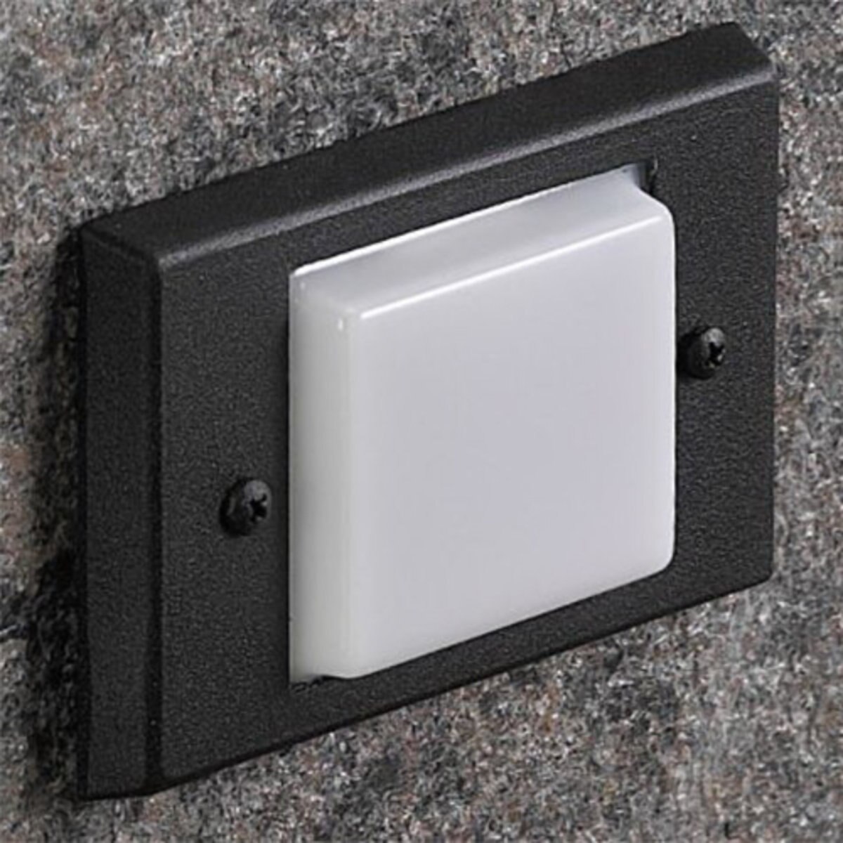 Vista 4241 Step Light Aluminum Housing Black 2.5W 2950K | SiteOne