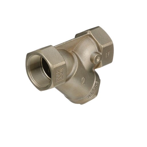 Watts 2" Lead Free Wye Bronze Strainer THD Tapped LF777 | SiteOne