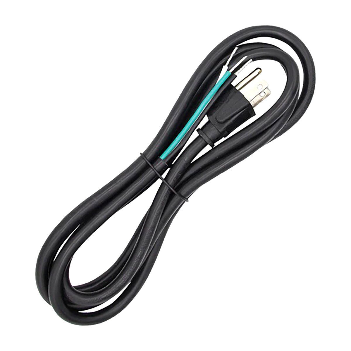 Weathermatic Power Cord Black 6 ft. w/ 3 Prong Straight | SiteOne