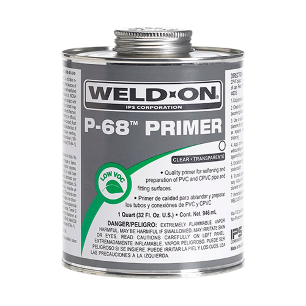 Weld-On P-68 Clear Primer Low VOC NSF 1 gal. | SiteOne