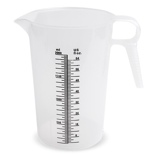 Accu-Pour Measuring Pitcher Clear Plastic 1/2 gal. | SiteOne