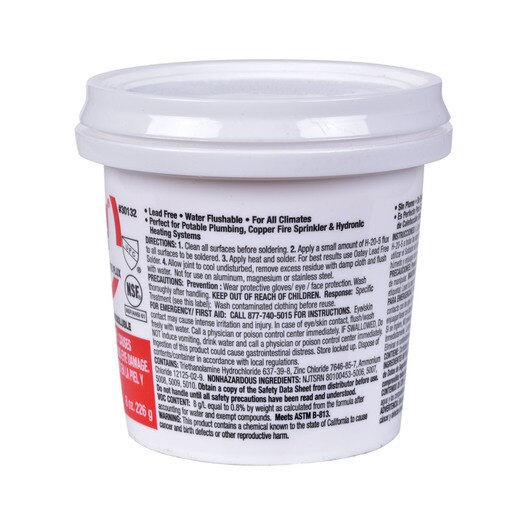 H20 Water Soluble Paste Flux 8 oz. | SiteOne