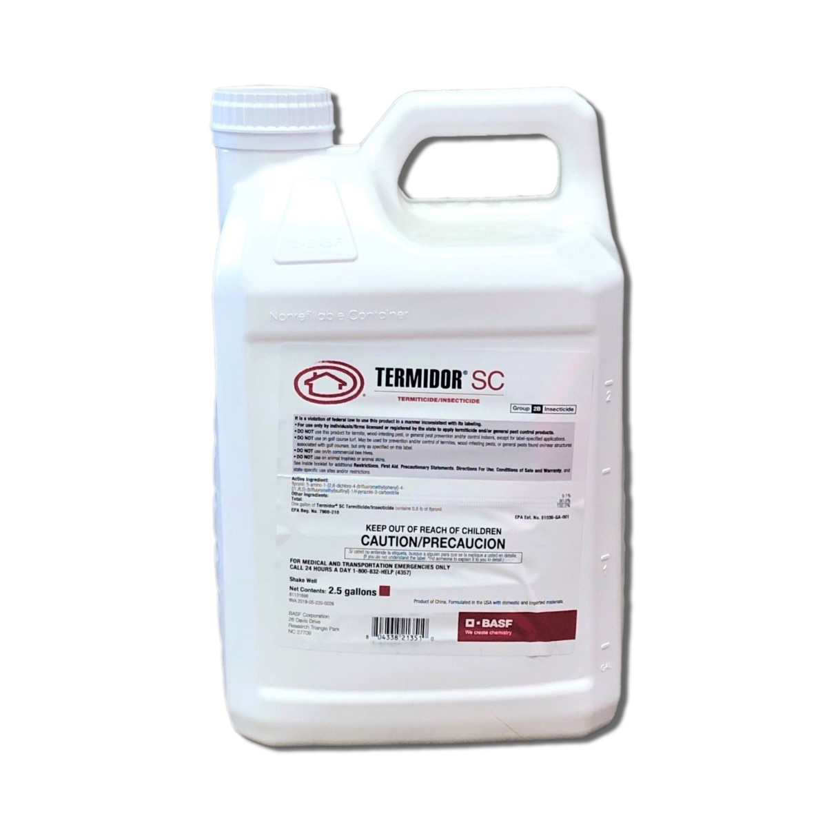 Termidor SC Insecticide 2.5 gal. (Agency) Label & Product Guide