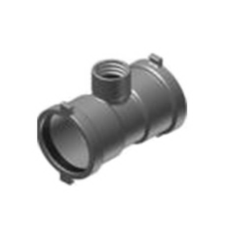 Harco Ductile Iron IPS Tapped Service Tee 4 in. x 2 in. | SiteOne