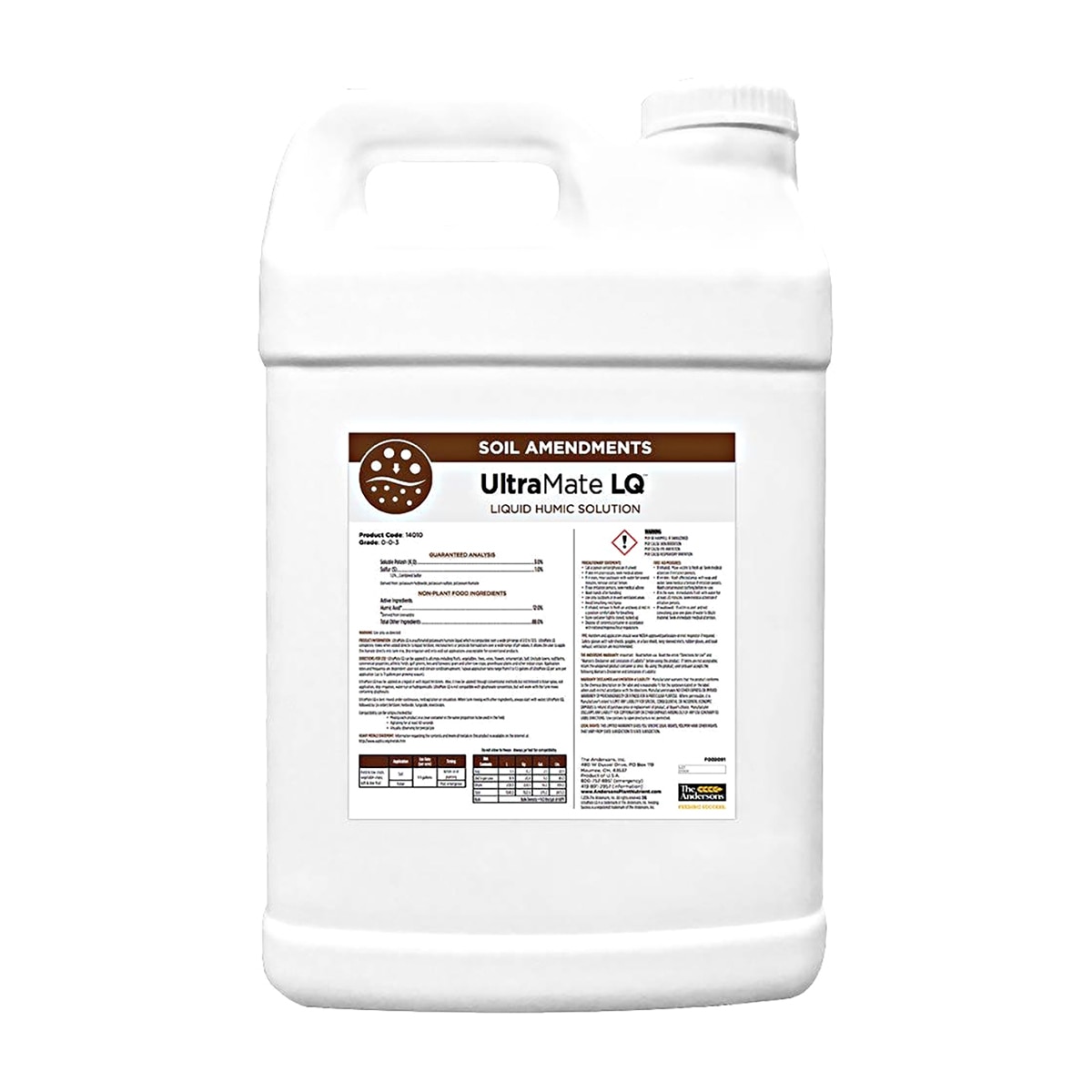 Ultramate LQ Fertilizer 12% Humic Acid 2.5 gal. | SiteOne