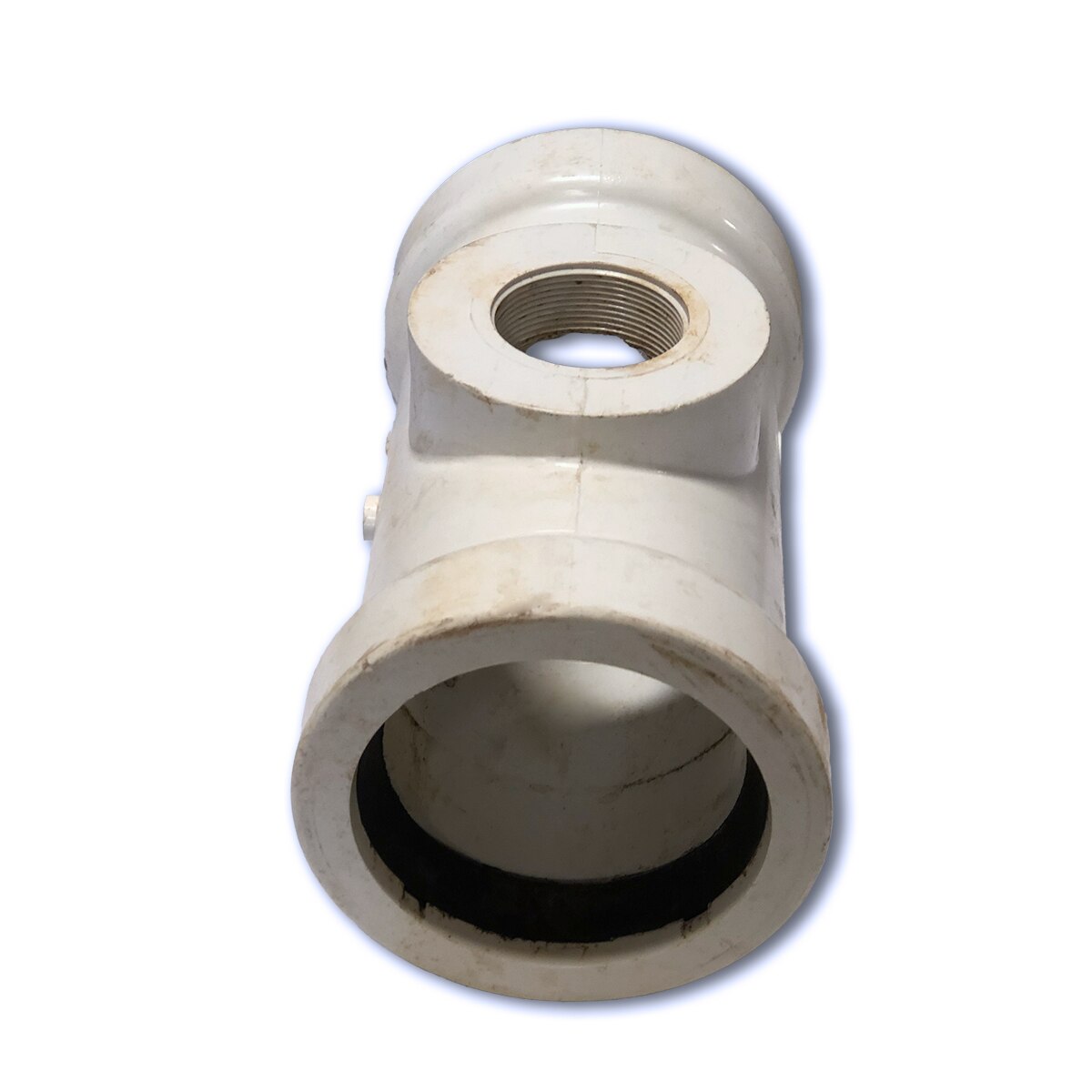 Harco SDR-21 PVC Service Tee 4 in. x 2 in. Gasket x FIP | SiteOne