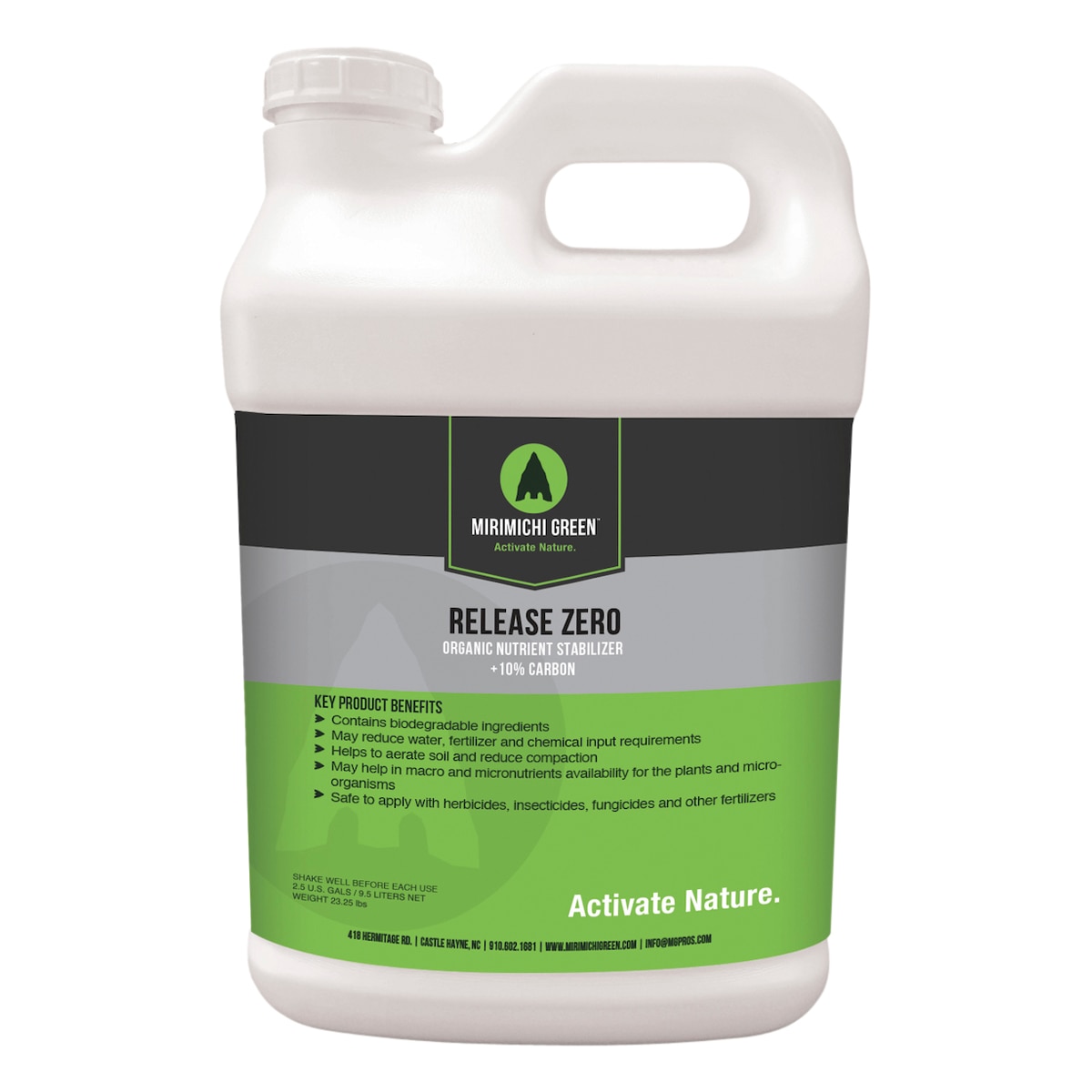 Mirimichi Green Release ZERO Liquid Soil Amendment 2.5 | SiteOne