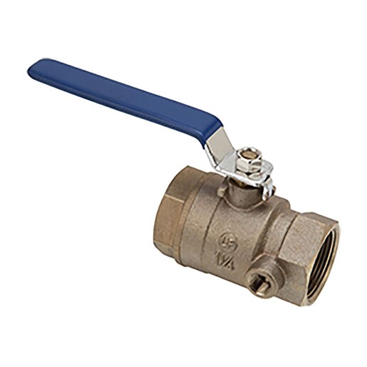 Aqualine Backflow Ball Valve Lead Free w/ Test Port 1-1 | SiteOne