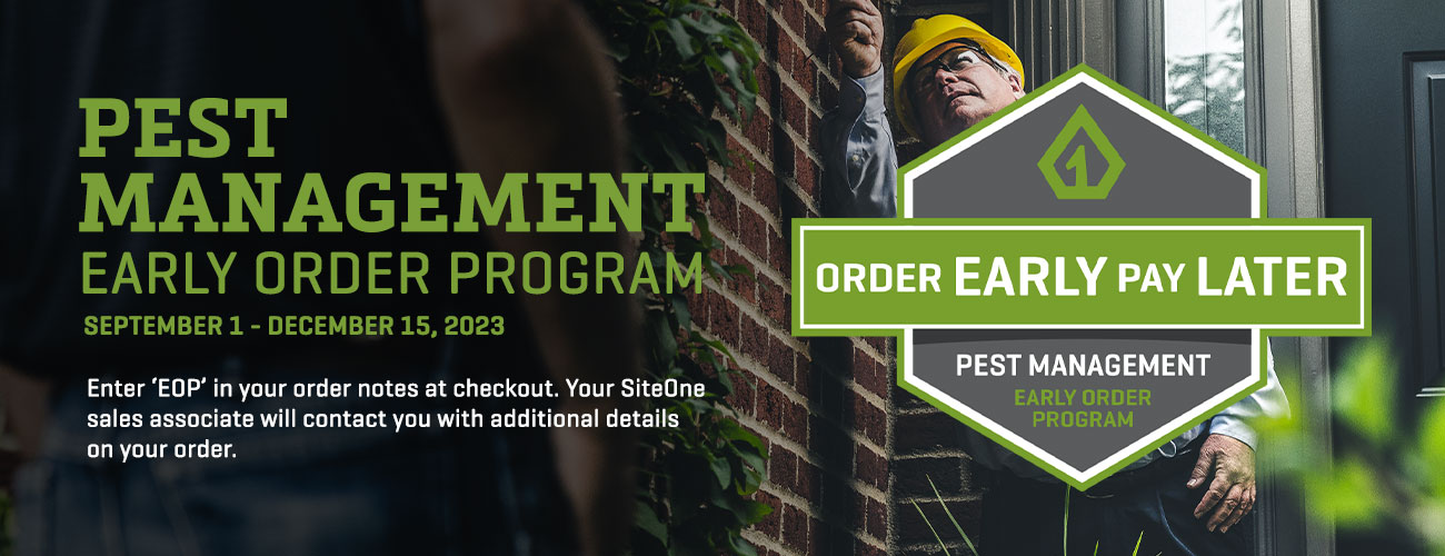 Pest Management Early Order Program