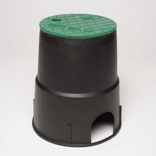 10 in. Round Valve Box Lid-Green | SiteOne
