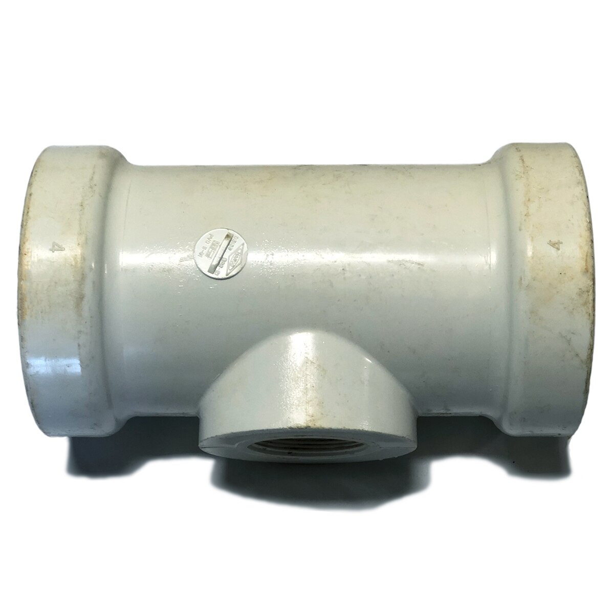 Harco SDR-21 PVC Service Tee 4 in. x 2 in. Gasket x FIP | SiteOne