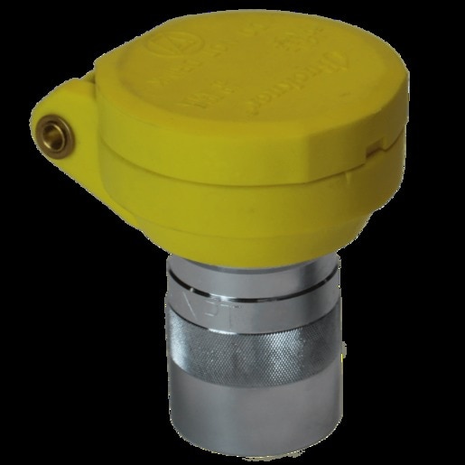 Quick Coupling Valve with Yellow Locking Cover 1 FIP Bu | SiteOne