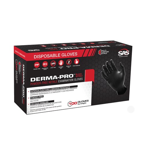 Derma-Pro Powder Free Nitrile (100 Gloves per Box) - L | SiteOne