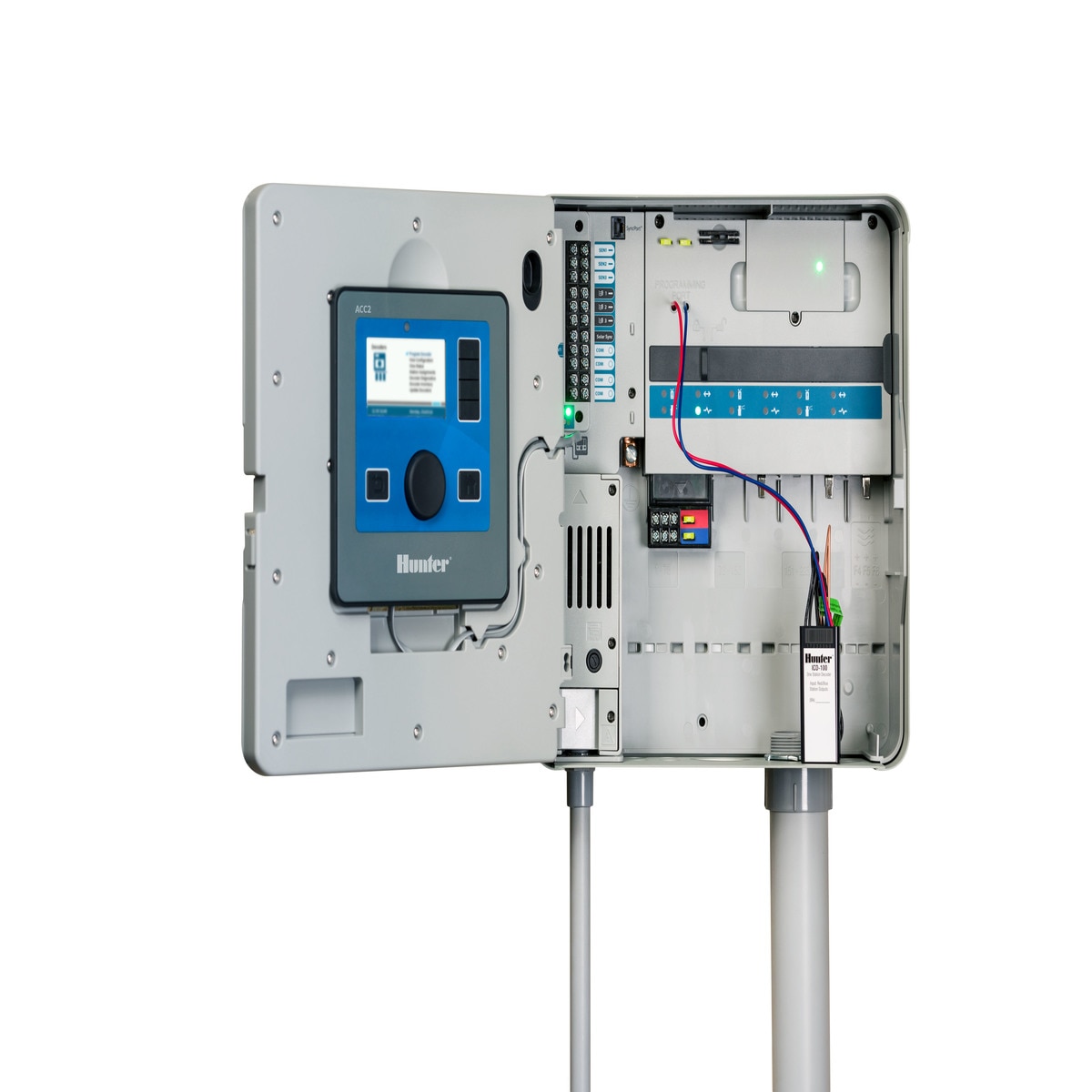 Hunter ACC2 2 Wire Controller 75 Station Steel Wall Mou | SiteOne