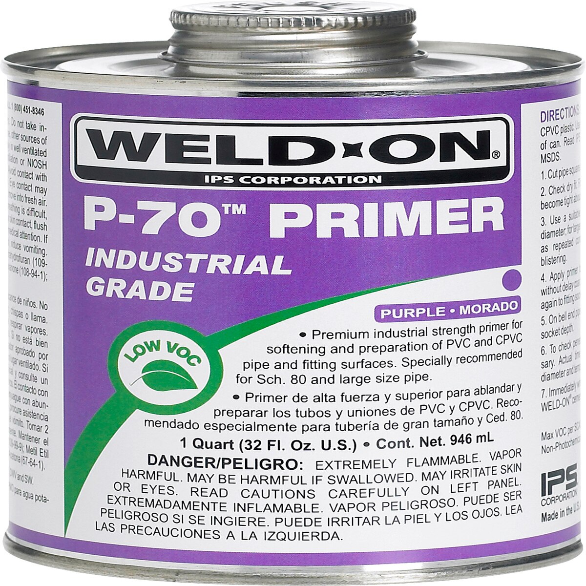 Weld-On P-70 Purple Primer Low VOC NSF | SiteOne