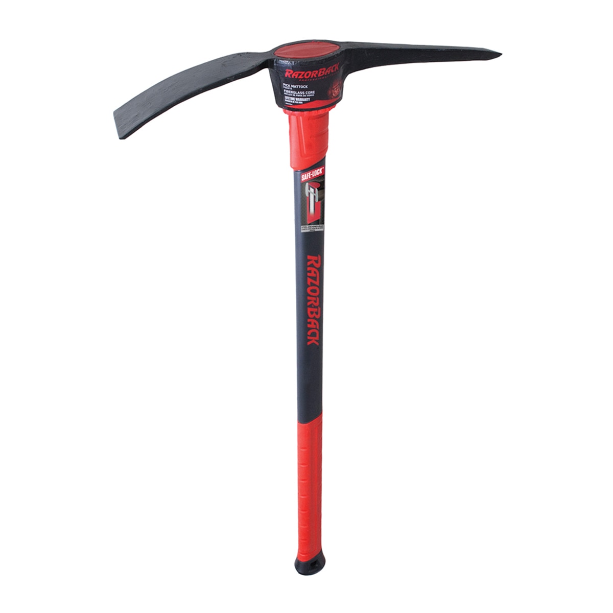 Razor-Back Pick Mattock Fiberglass Handle #5 | SiteOne