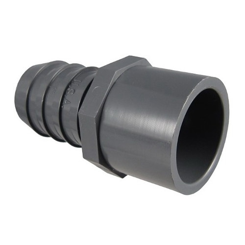 Poly Insert Fitting Adapter 1 in. x 1 in. Spigot x Inse | SiteOne