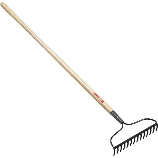 Corona Max Bow Rake 14 Tine Steel Head 60 in. Wood Hand | SiteOne