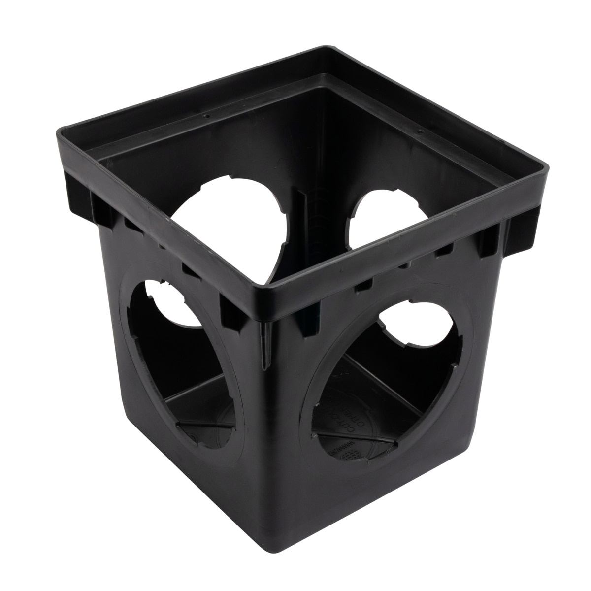 NDS Catch Basin 12 in. x 12 in. 4 in. Opening Black | SiteOne