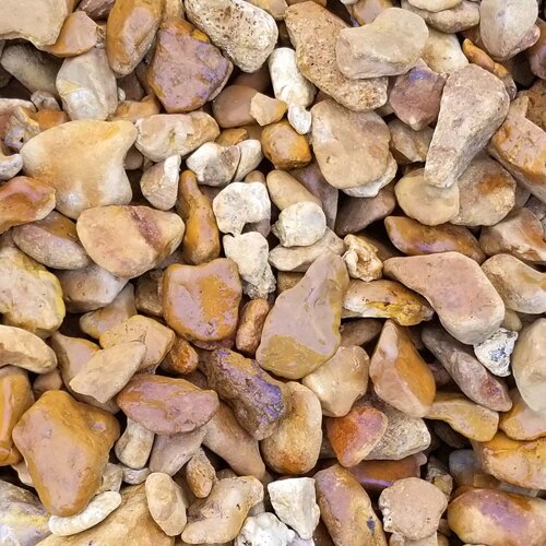 Bagged River Rock Large Pea Gravel (40 lb. Bag) | SiteOne