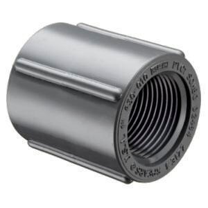 Sch 40 PVC Coupling Gray 3/4 in. FIPT | SiteOne